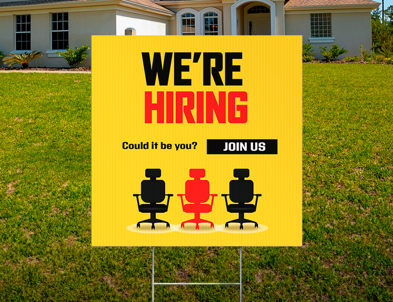 Custom Yard Signs and Lawn Signs - Yard Sign Plus