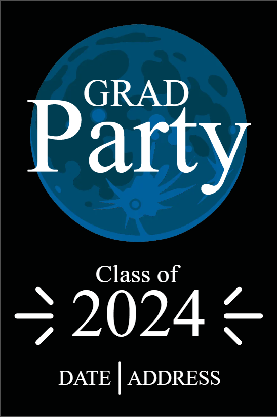 Graduation Yard Signs - Custom Lawn Signs - Ships Overnight