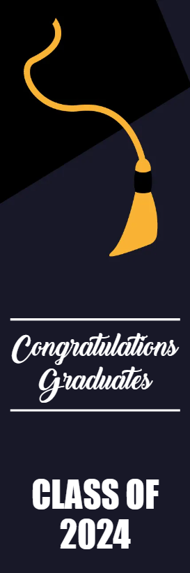 Graduation Yard Signs - Custom Lawn Signs - Ships Overnight