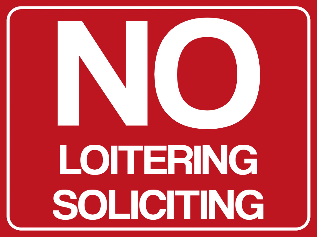 Custom No Soliciting Signs | Yard Sign Plus