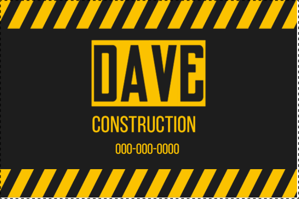 Contractor Yard Signs - Custom Lawn Signs - Ships Overnight