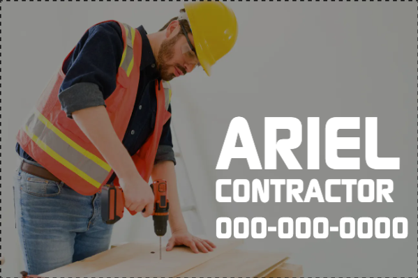 Contractor Yard Signs - Custom Lawn Signs - Ships Overnight