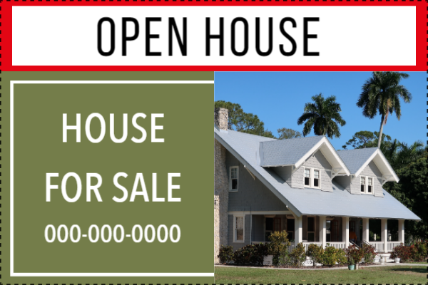 Foreclosure Yard Signs - Custom Lawn Signs - Ships Overnight